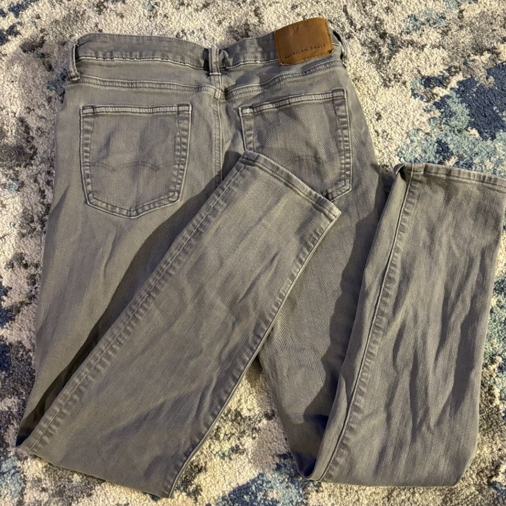 Grey American Eagle Jeans